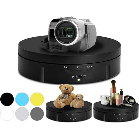 Fun Gift Motorized Rotating Display Stand, 360 Degree Photography ...