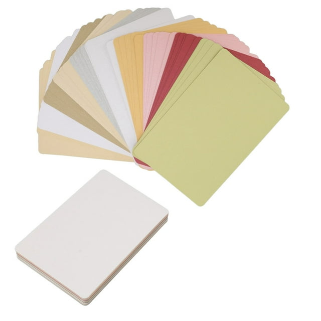 Cardstock Paper,100Pcs Pearlescent Card Stock Rubber Stamp Card Paper ...