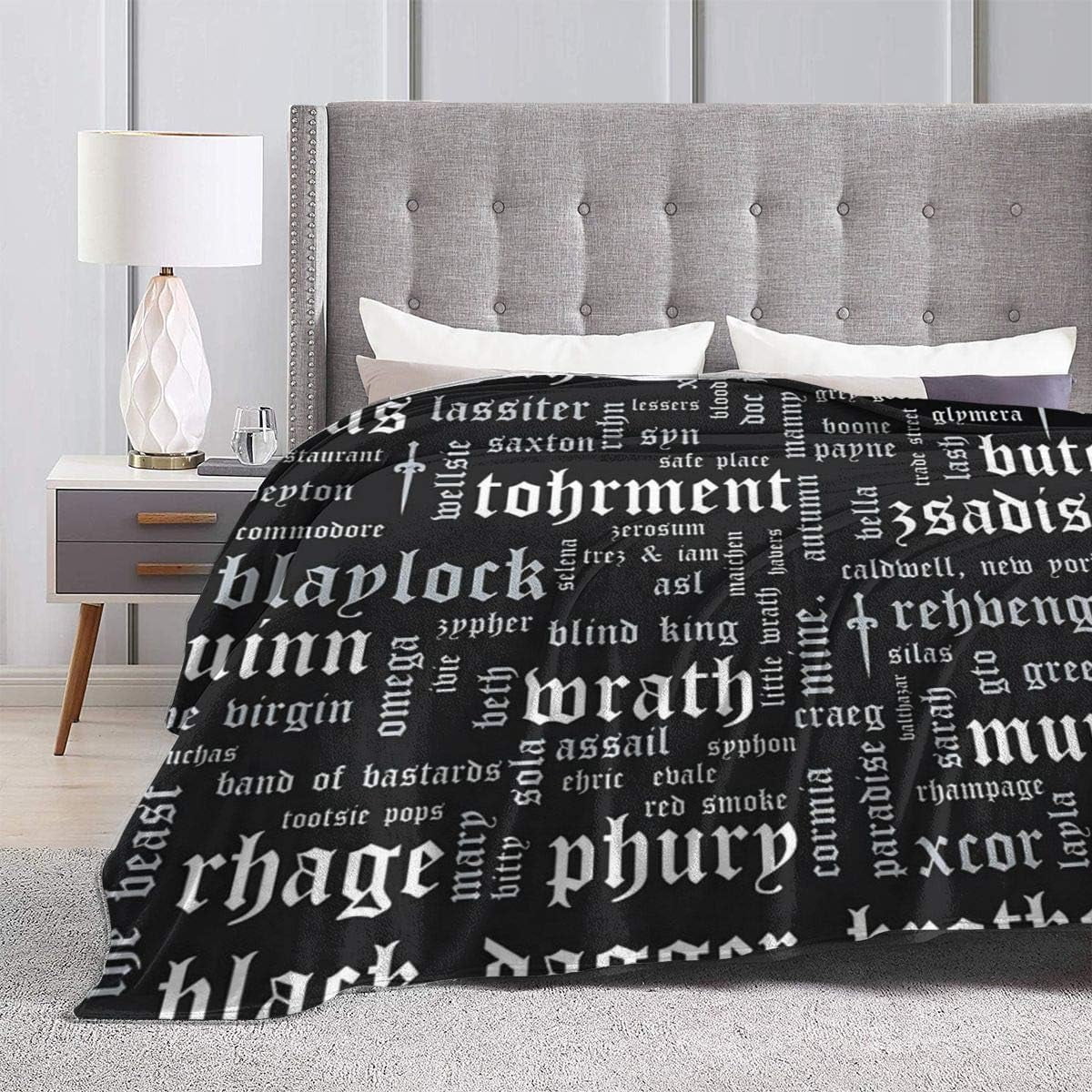Click here for Goodthings Soft Throw-Blankets Bedroom Decor Black... prices