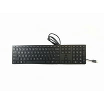 HP Wired Desktop 320K Keyboard, Black, USB Connection, Quiet Keys ...
