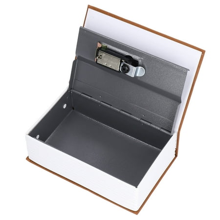 Book Safe Box, Small Metal Confusing Durable Book Shaped Safe ...