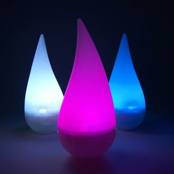 Color-Changing Led Rainbow Raindrop Light Battery Operated - Walmart.com