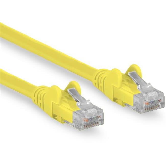 Rocstor Y10C454-YL 50 ft. CAT6 Yellow Snagless 100 Percent Copper UL ...