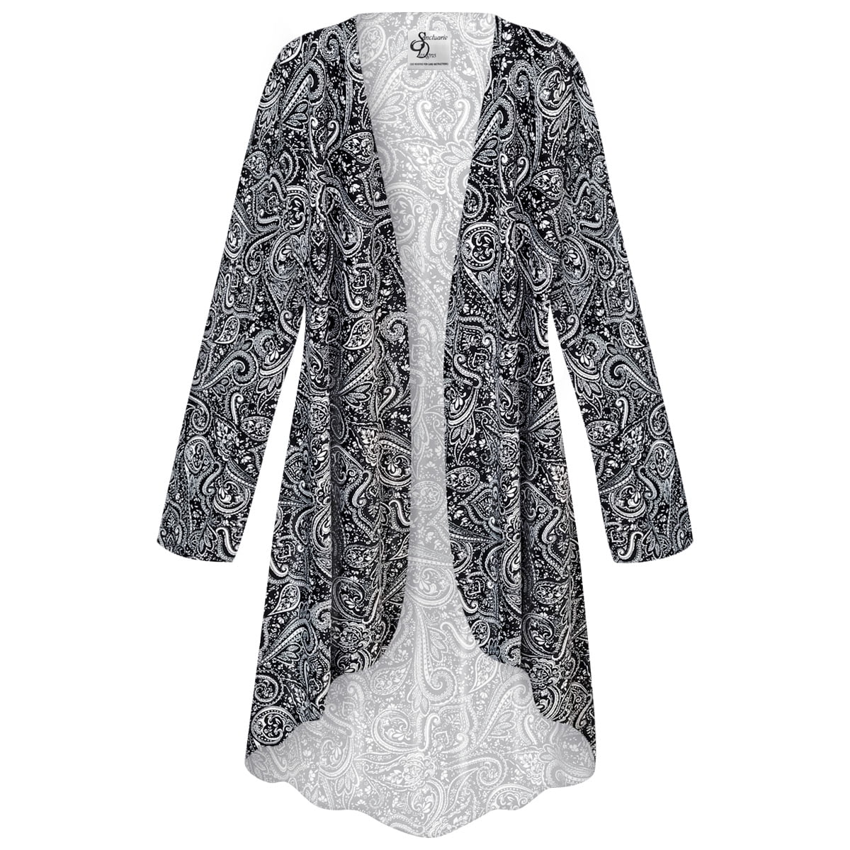 Women's Medium Cascading Cardigan Cascade Medallion Chintz Designer ...