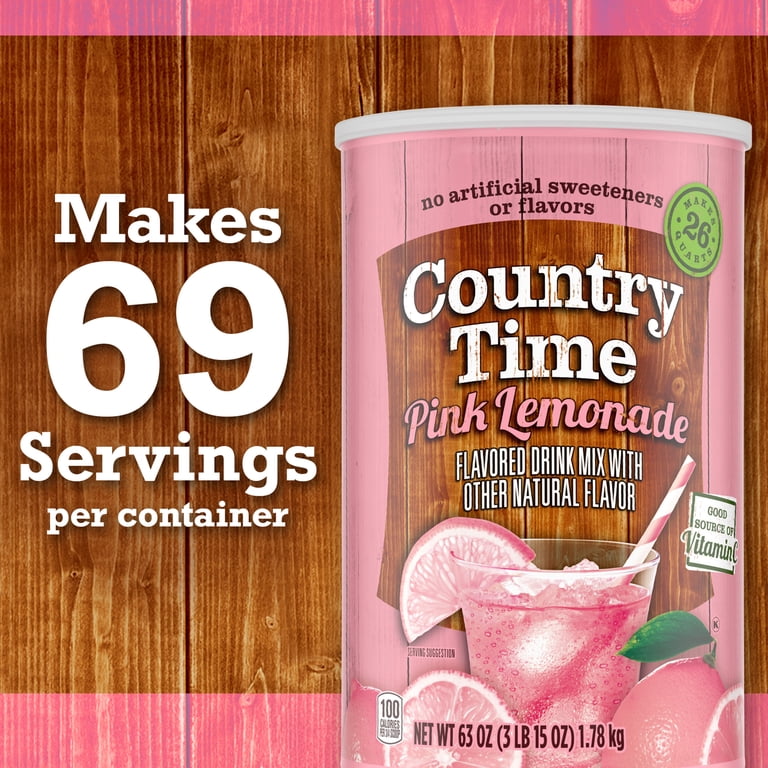 Country Time Strawberry Lemonade Discontinued Country Time Black Cherry ...