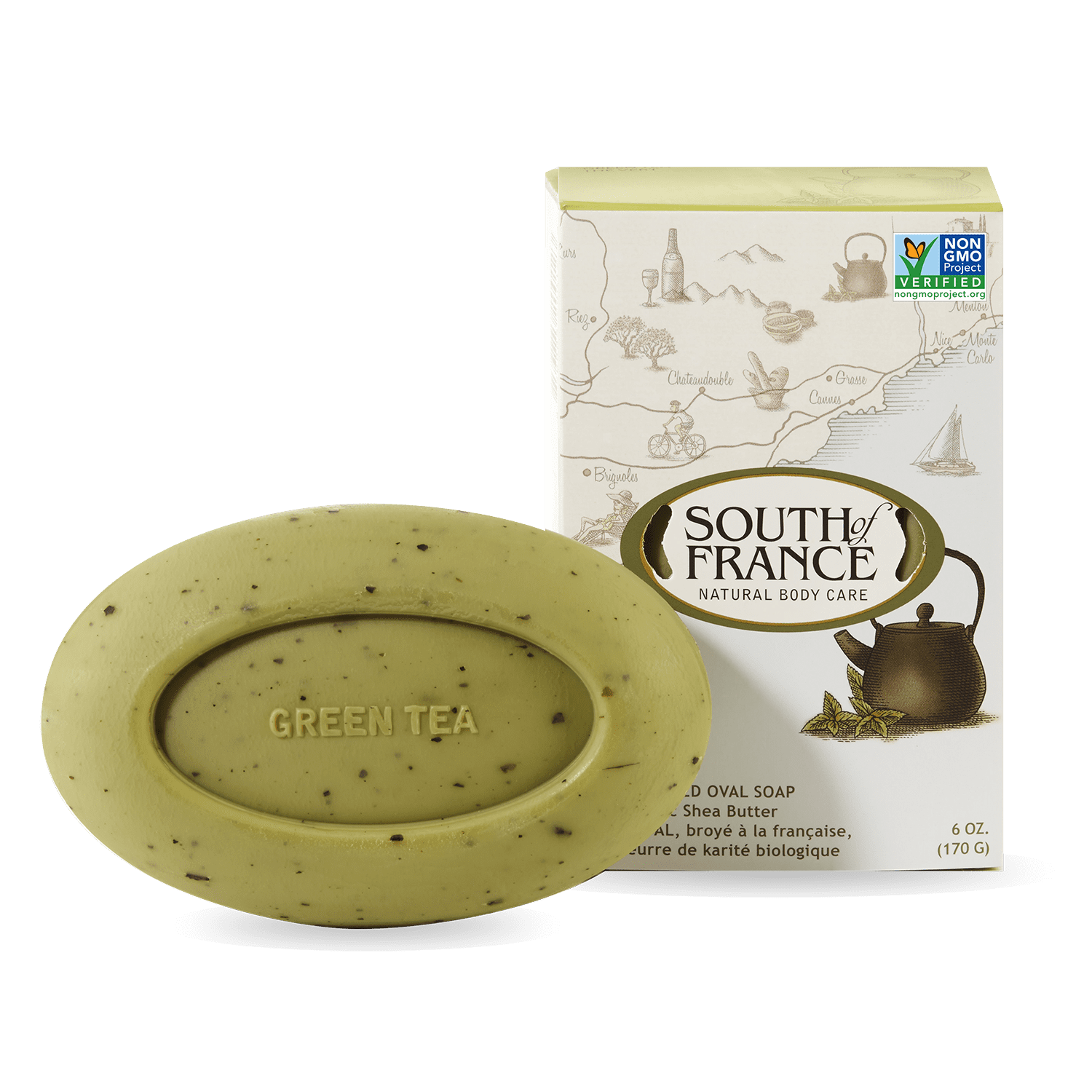 SOF Green Tea Bar Soap - Walmart.com