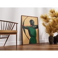 Affixzi Archery Wall Art, Motivational Poster, Strong Woman Poster ...