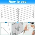 20Pcs Replacement Spring Clip Covers for Bathroom Fan and Ceiling ...