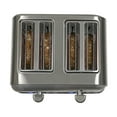 HomeCraft HCTST4SS Stainless Steel 4-Slice Toaster - Walmart.com
