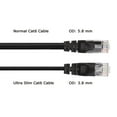 Cable Matters Snagless Cat 6 / Cat6 Ultra Thin Ethernet Cable (Thin ... Cable Matters Snagless Cat 6 / Cat6 Ultra Thin Ethernet Cable (Thin ...
