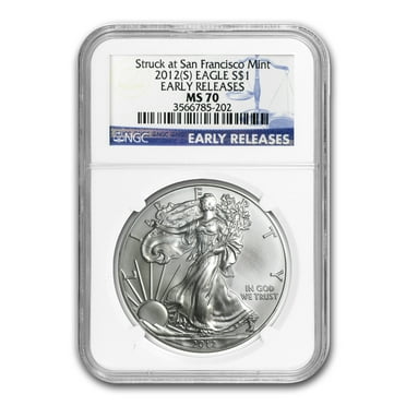 2018 American Silver Eagle MS-70 NGC (Early Releases) - Walmart.com