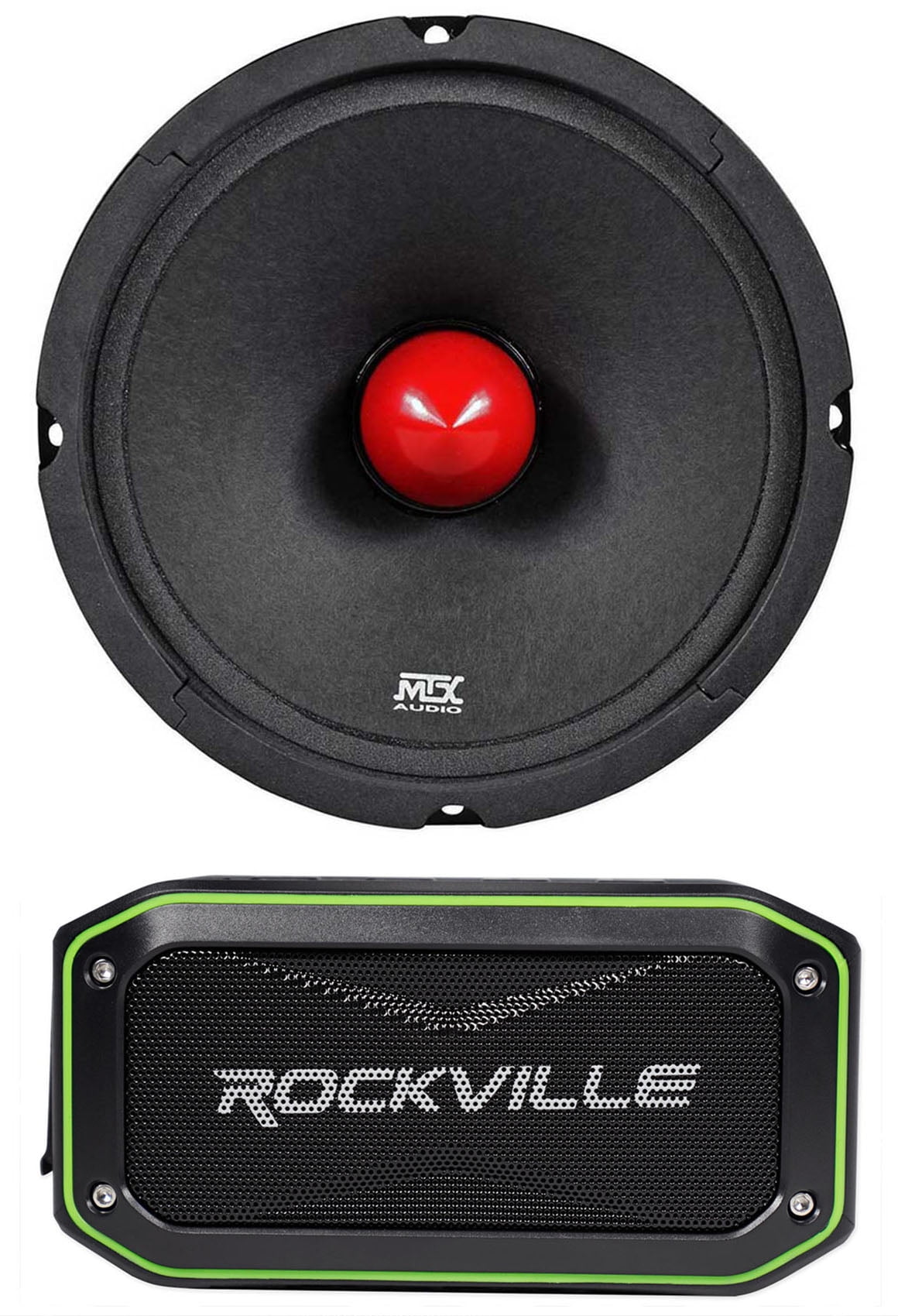MTX Thunder RTX658 6.5” 300w Mid-bass/Midrange Car/Pro Audio Speaker ...