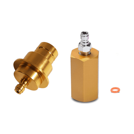 8mm CO2 Adapter and M18X1.5 to 8mm Male Quick Plug Direct Adapter for ...