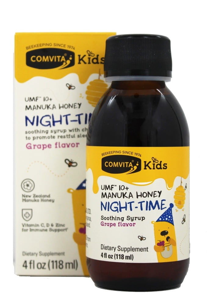 Comvita - Kids Night-Time Soothing Syrup with UMF 10+ Manuka Honey ...