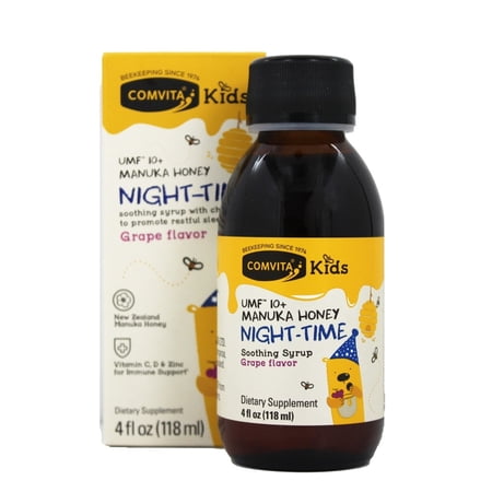Comvita - Kids Night-Time Soothing Syrup with UMF 10+ Manuka Honey ...