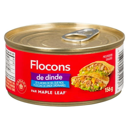 Flakes of Turkey, Less Salt by Maple Leaf | Walmart Canada