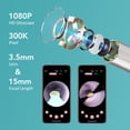 Visual Ear Wax Removal, Ear Cleaner with Camera, Ear Camera Otoscope ...