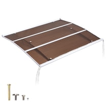 VEVOR Awnings for Door Entrance, 38 x 78 in, Exterior Front Door Window ...