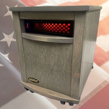 SunHeat Original Amish 1500 Infrared Heater-Fully Made in the USA ...
