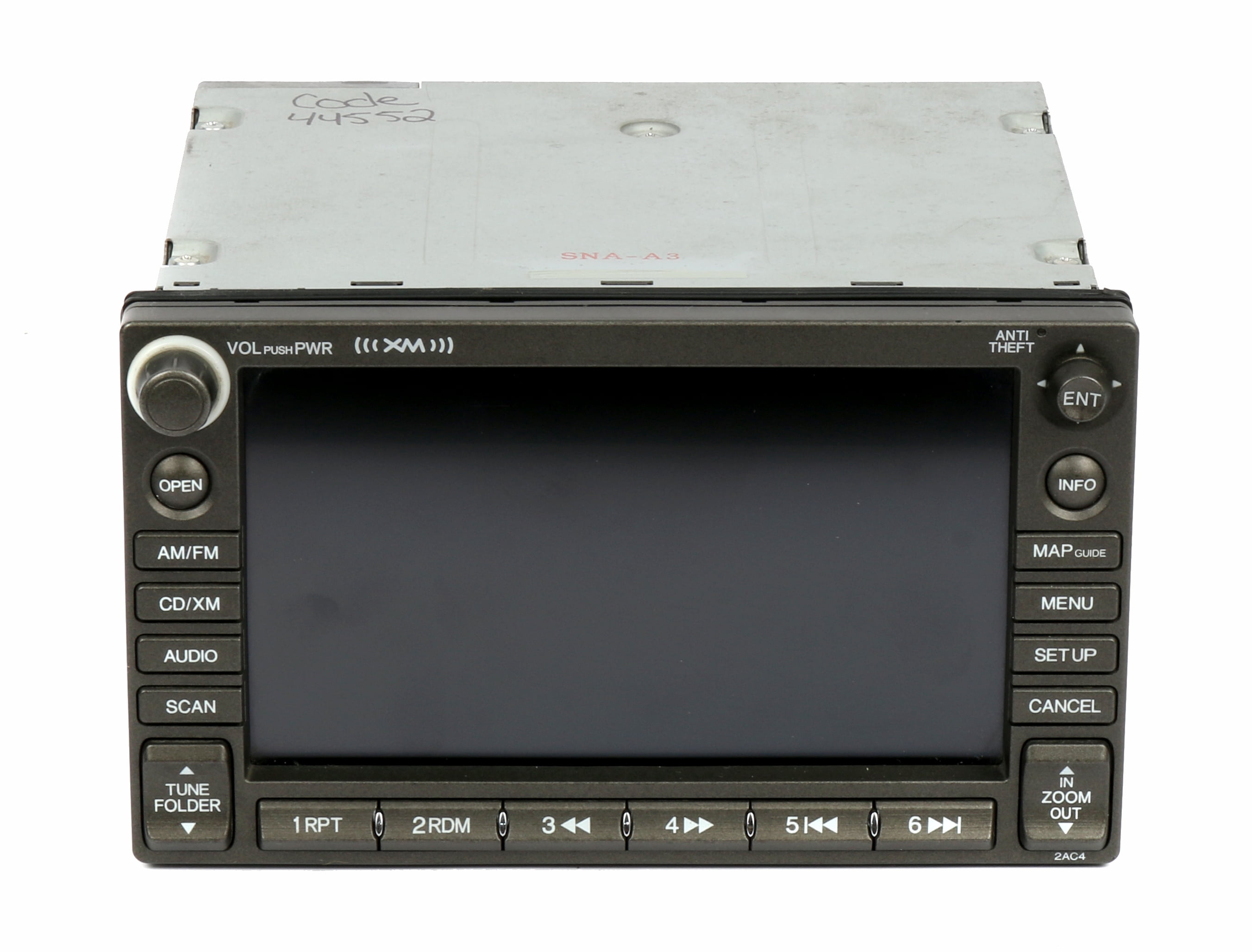 Restored 07-09 Honda Civic Single Information GPS TV Screen 39541-SNA ...