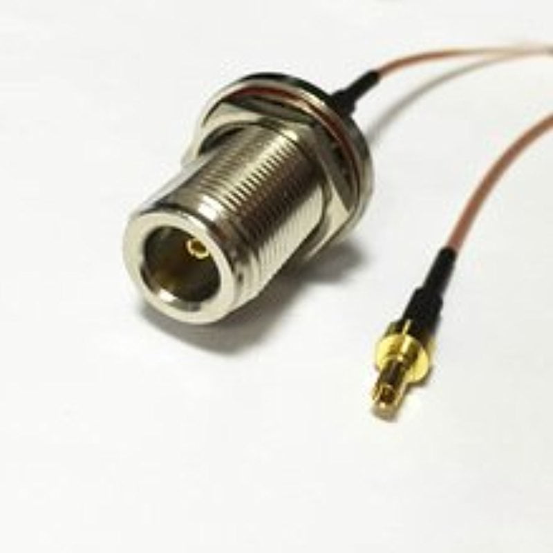 N Female Jack nut Connector Switch CRC9 Male Plug Connector RG178 15CM ...