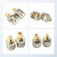 CRISP- 4X Sma-Uhf Fr Coax Connector Kit Sma To Pl259 So239 Cable ...