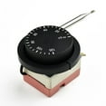 12V Adjustable Electric Fan Thermostat Switch Radiator Temperature ...
