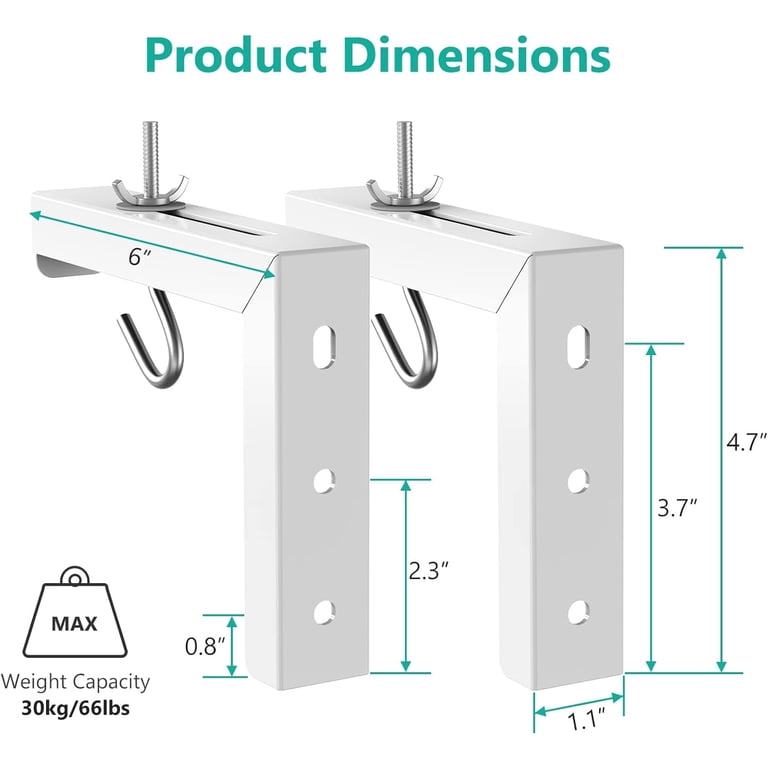 Projector Screen Ceiling Mount Kit | Shelly Lighting