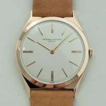 Pre-Owned Vacheron & Constantin 18k Rose Gold 32mm 1950s Mens Ultra ...