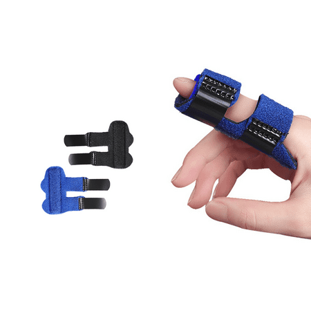 TILIYHELLO 2 Double trigger finger splint finger correction brace ...