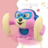 Flipping Toy Cartoon Animal Shape Voice Control Safe Electric Rolling ...