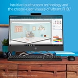 "HP All-In-One Computer, 22"" Touch Desktop, Ryzen 3 3250U, 8GB RAM ...