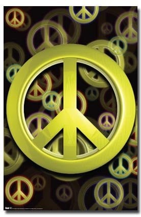 Peace Sign Poster New 24x36 - Walmart.com