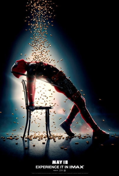 Deadpool 2 Movie Poster 24In x 36In Art Poster 24x36 Multi-Color Square ...