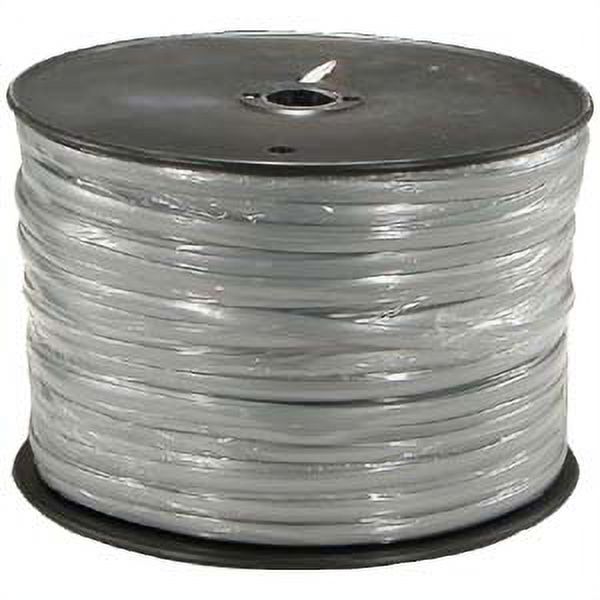 ACCL 1000Ft 8 Conductor Silver Satin Modular Cable Reel 28AWG, 1 Pack ...