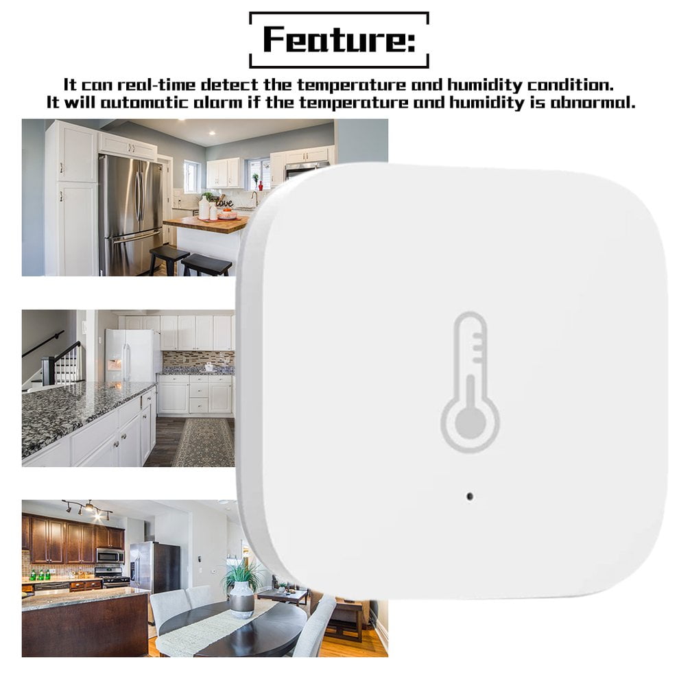 Intelligent Temperature Humidity Sensor Wifi Wireless Real-time Alarm ...