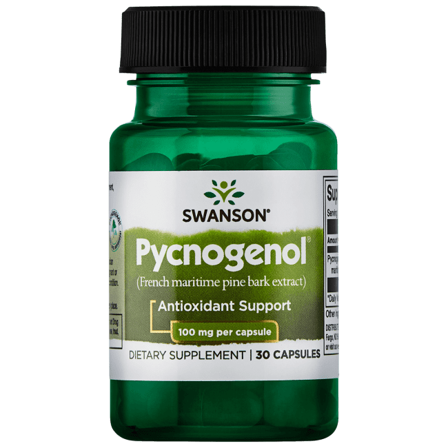 Swanson Pycnogenol 100 mg 30 Capsules - Walmart.com - Walmart.com