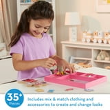 Melissa & Doug Disney Minnie Mouse Magnetic Dress-Up Wooden Doll ...