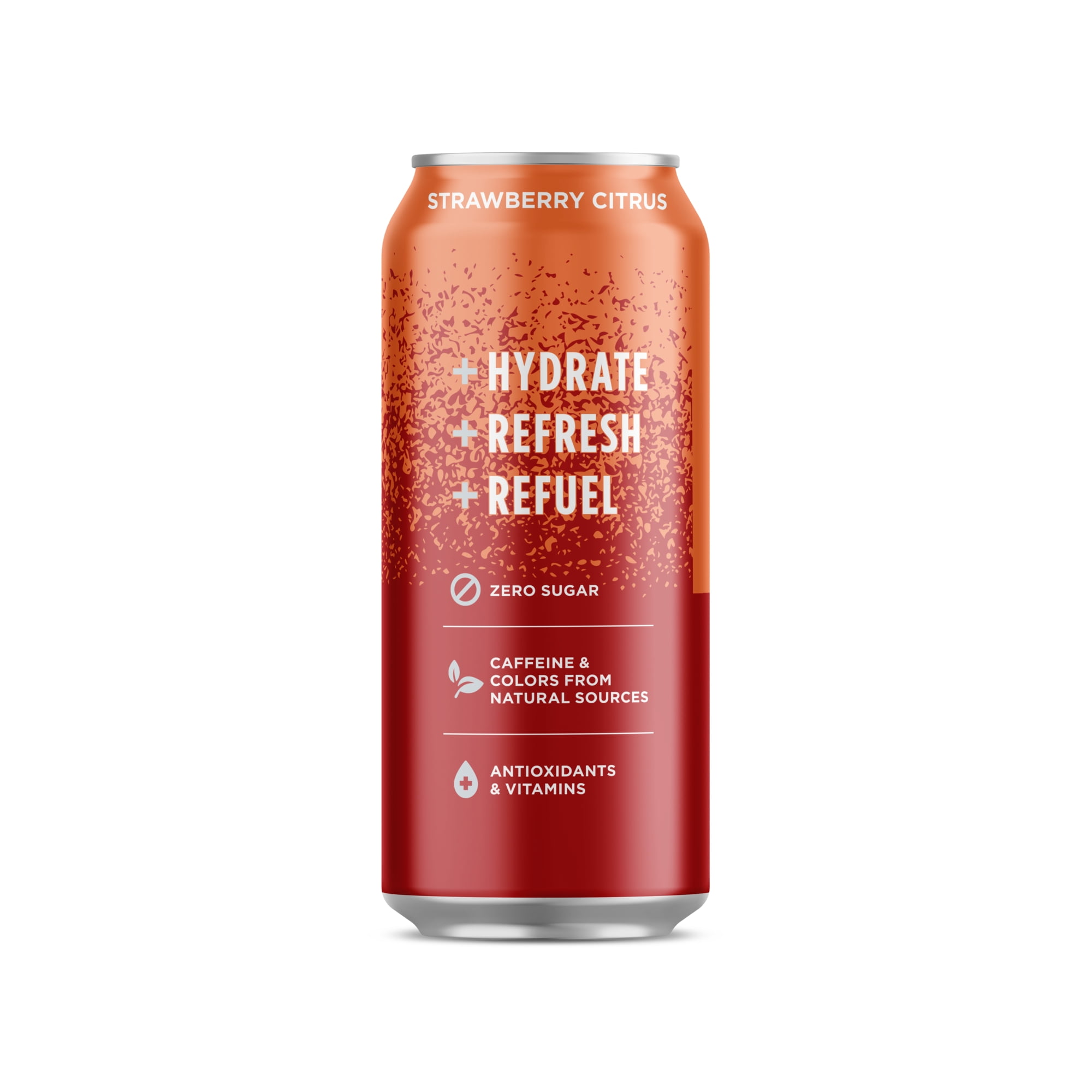 Buy Sparkling Ice® +Caffeine Naturally Flavored Sparkling Water, Strawberry Citrus 16 Fl Oz ...