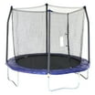 Bounce Pro 8' Trampoline with Flash Light Zone & Safety Enclosure ...