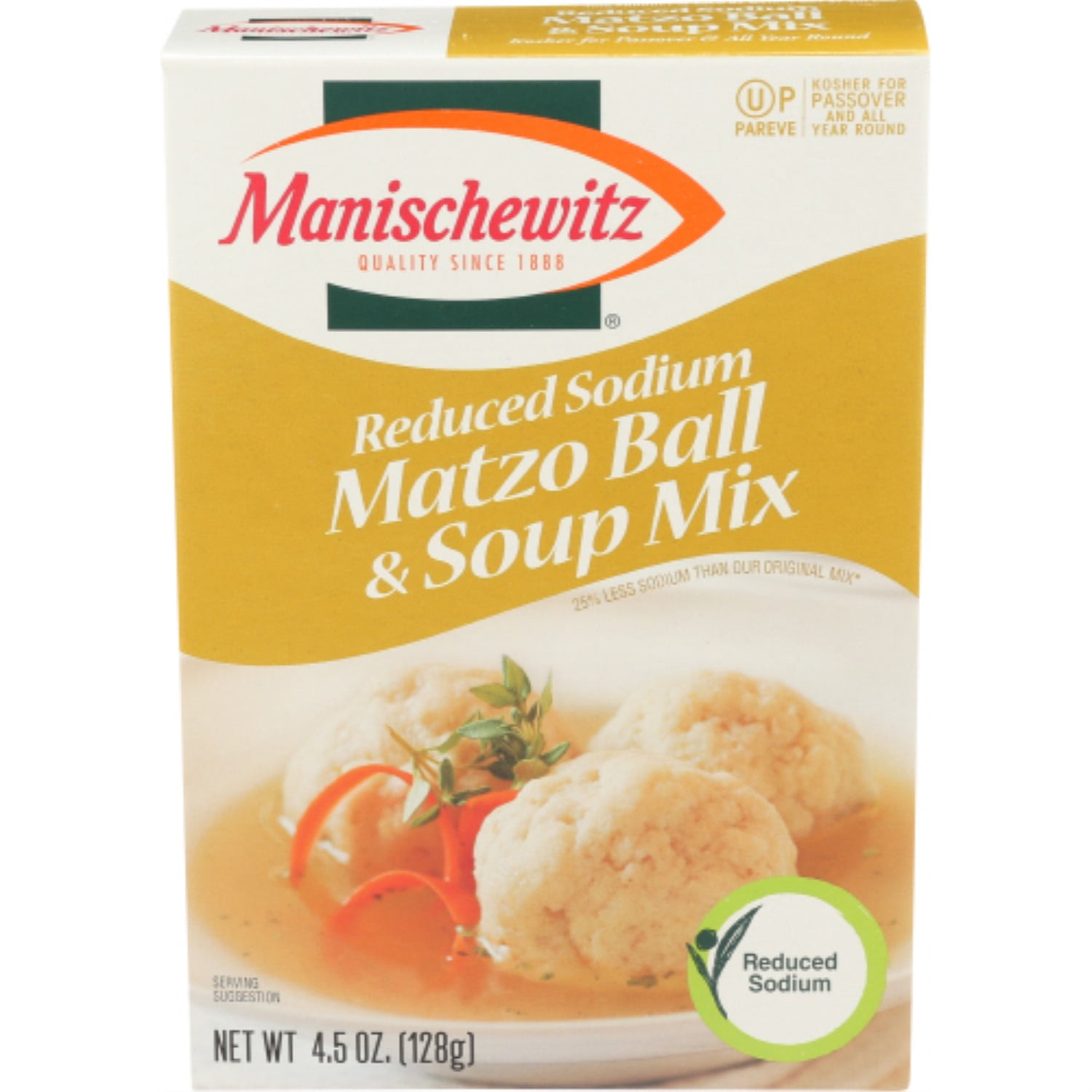 Manischewitz Matzo Ball Soup Mix, 4.5 oz - Walmart.com