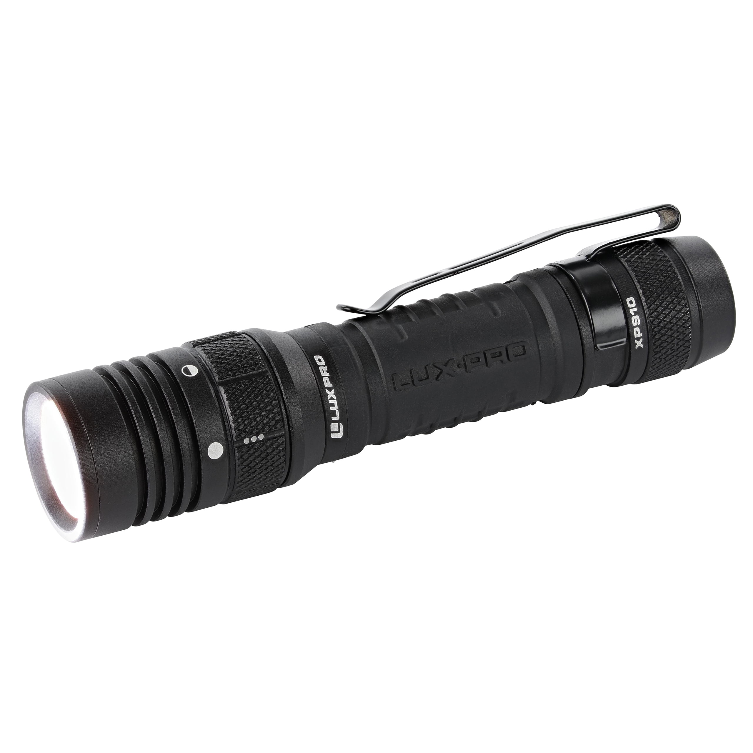 LUXPRO Pro Series 1000 Lumen LED Rechargeable Flashlight - Features ...