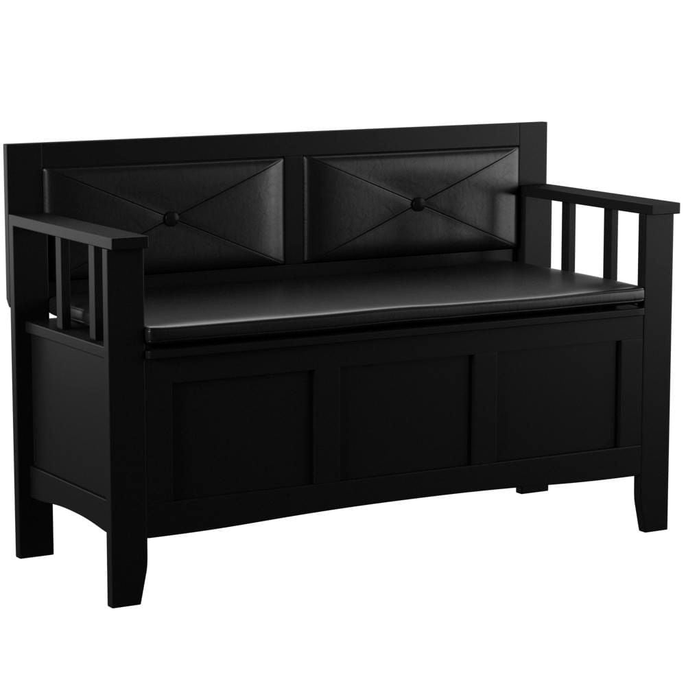 Click here for Linon Elio Black Padded Bench prices