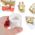 10Pcs Water Pipe Adapter Drain Pipe Adapter Leakproof Pipe Connector ...