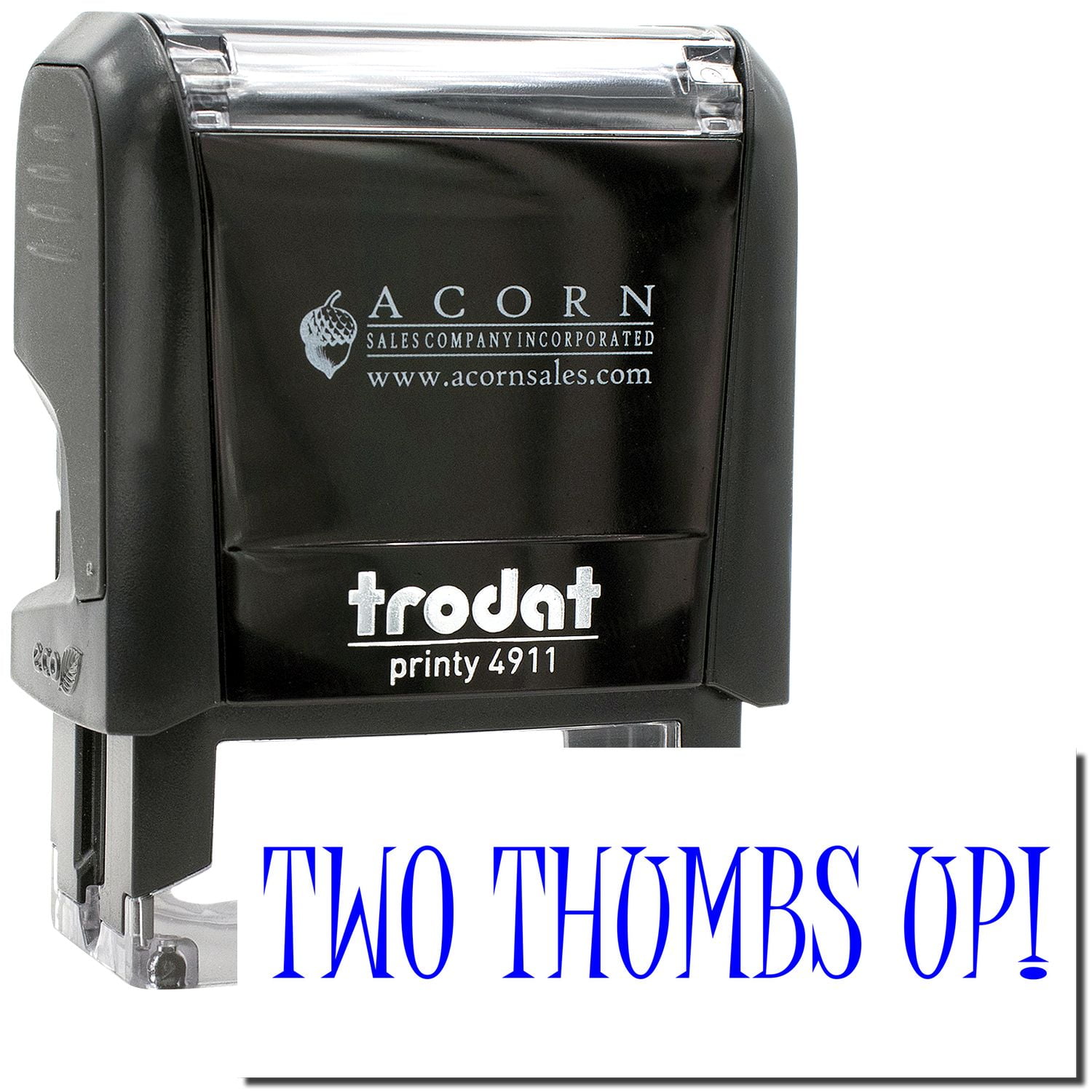 Self-Inking Two Thumbs Up Stamp, Trodat Printy 4911, Press and Print ...