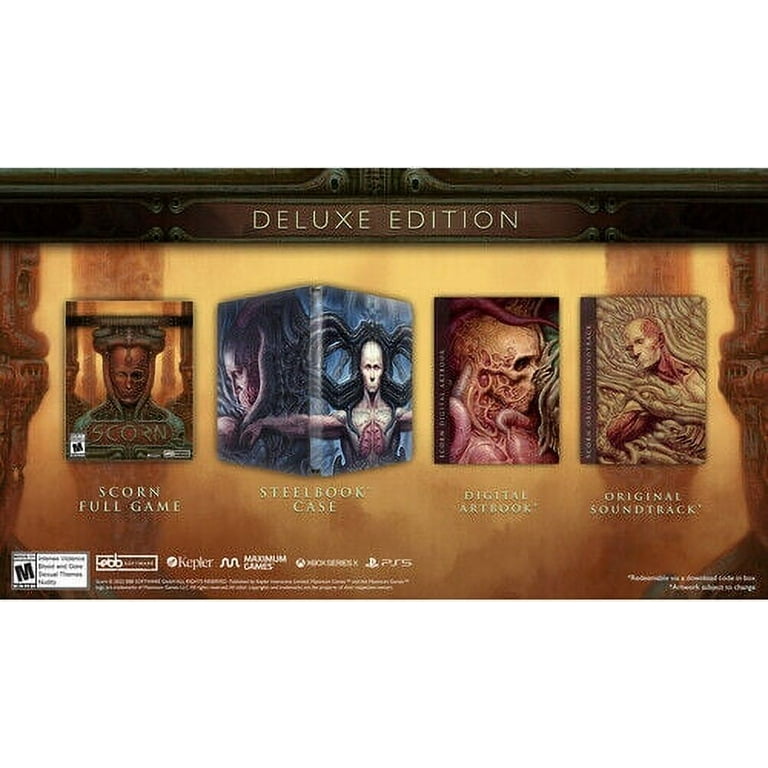 Scorn Deluxe Edition for Xbox Series X and Xbox One New Video Game Xbox One