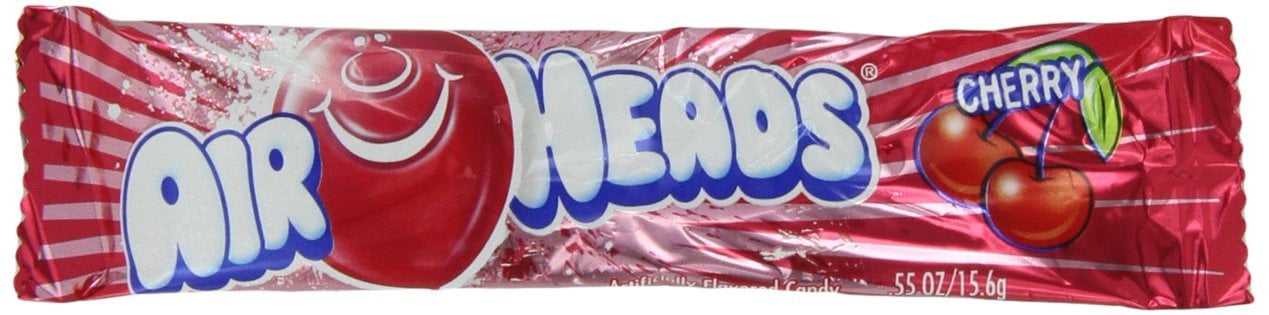 120 Packs : Airheads Cherry, 0.55-Oz Packages - Walmart.com