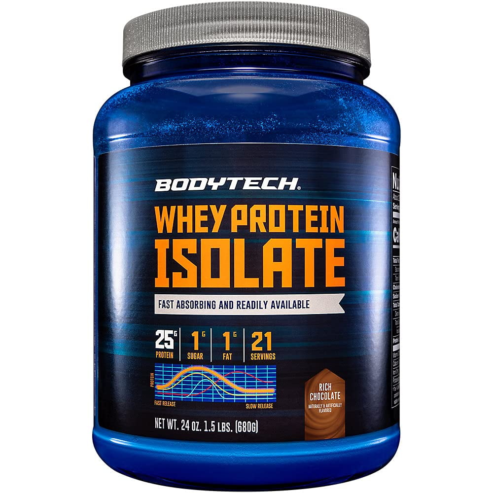 Cereal de canela BODYTECH aislado con proteína de suero, 1,36 kg ...