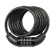 Bell Watchdog 100 5' Combination Cable Lock for Bicycles, Black ...