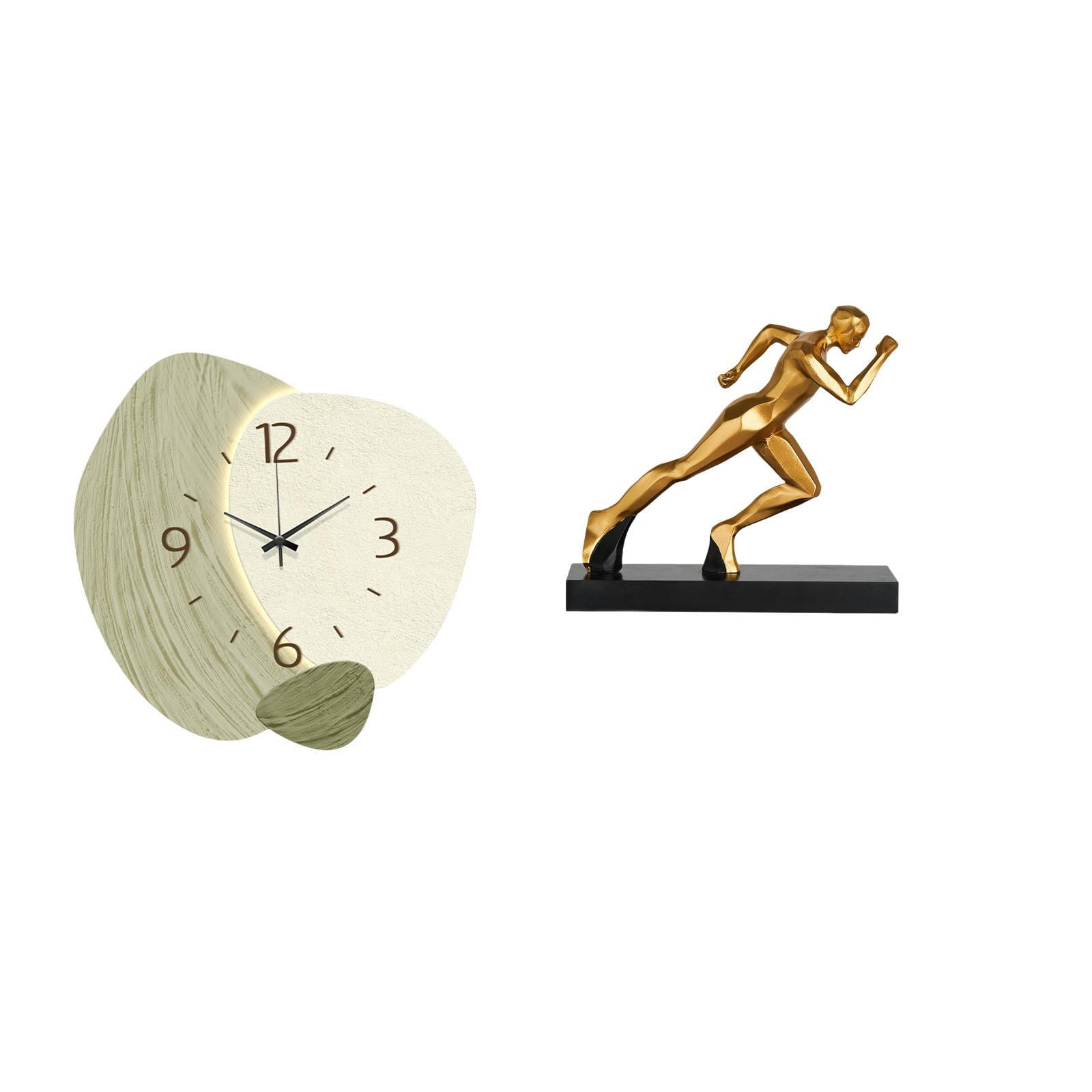 Reloj De Pared Con Figura Moderna, Arte Abstracto, Escultura, Dibujos ...